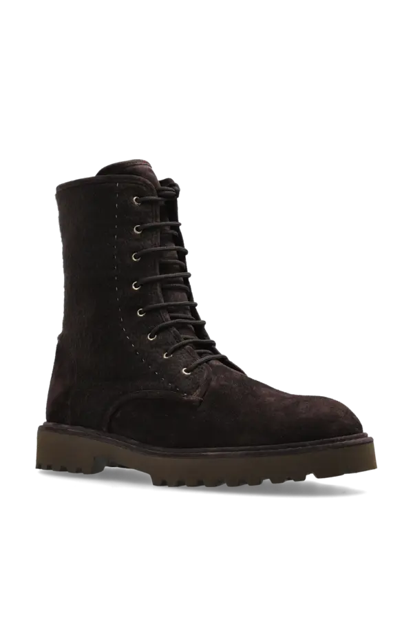 Max Mara Leather Ankle Boots