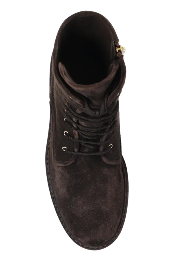 Max Mara Leather Ankle Boots