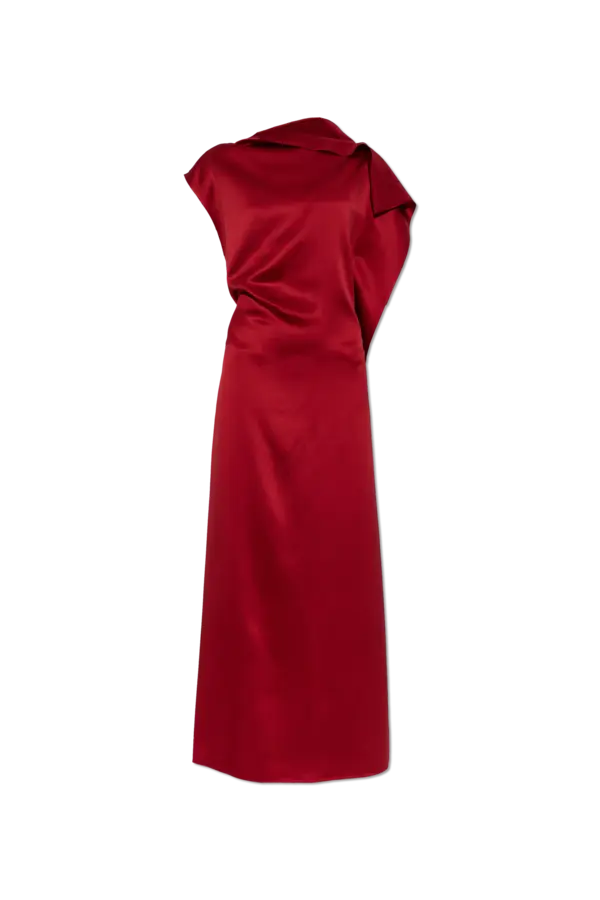 Sportmax Silk ‘giara’ Dress - Red