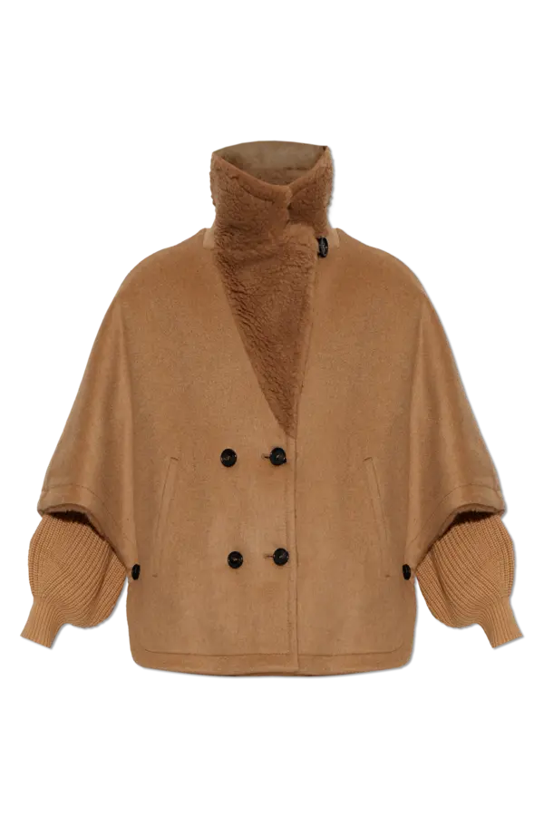 Max Mara Double-sided ‘memo’ Poncho