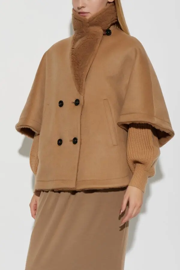 Max Mara Double-sided ‘memo’ Poncho