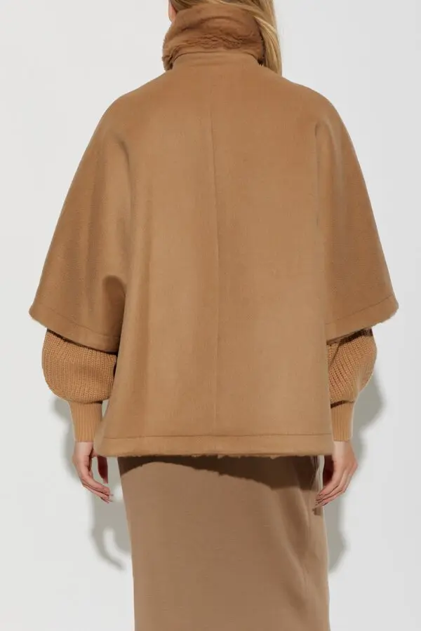 Max Mara Double-sided ‘memo’ Poncho