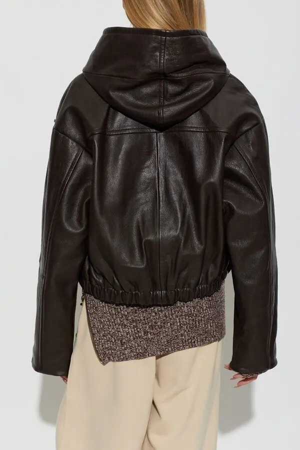 Sportmax Kabala’ Leather Jacket