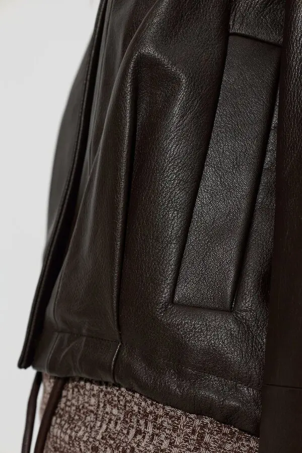Sportmax Kabala’ Leather Jacket