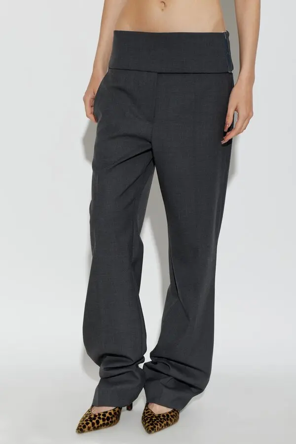 Sportmax Wool Pants ‘maranta
