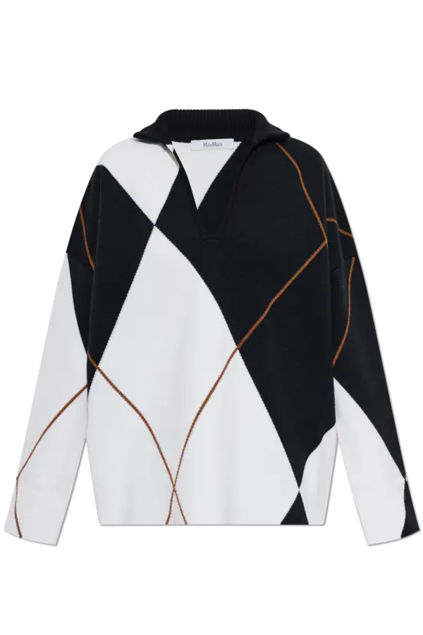 Max Mara Wool Sweater ‘sala - White