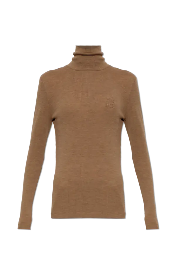 Max Mara Cono’ Wool Turtleneck - Brown