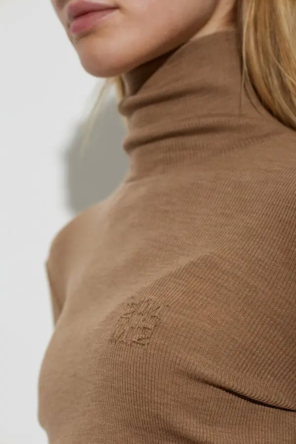 Max Mara Cono’ Wool Turtleneck