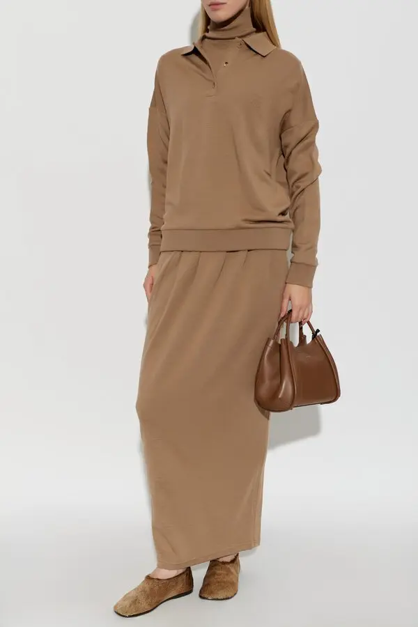 Max Mara Alpaca’ Wool Polo