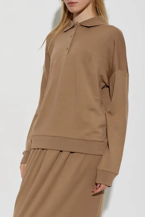 Max Mara Alpaca’ Wool Polo