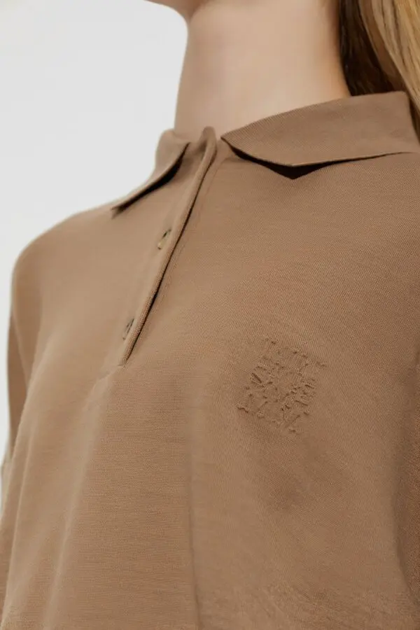 Max Mara Alpaca’ Wool Polo