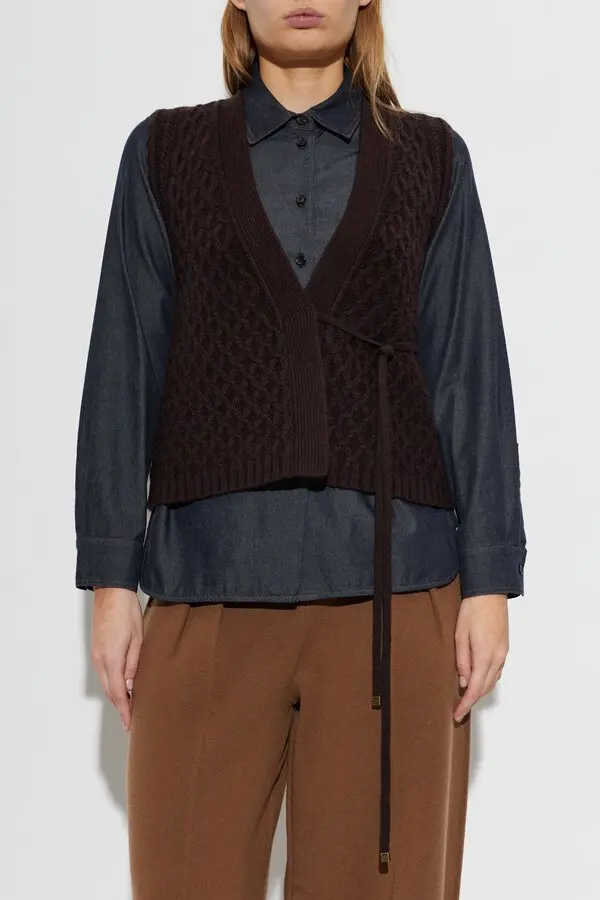 Max Mara Wool Vest ‘lembo