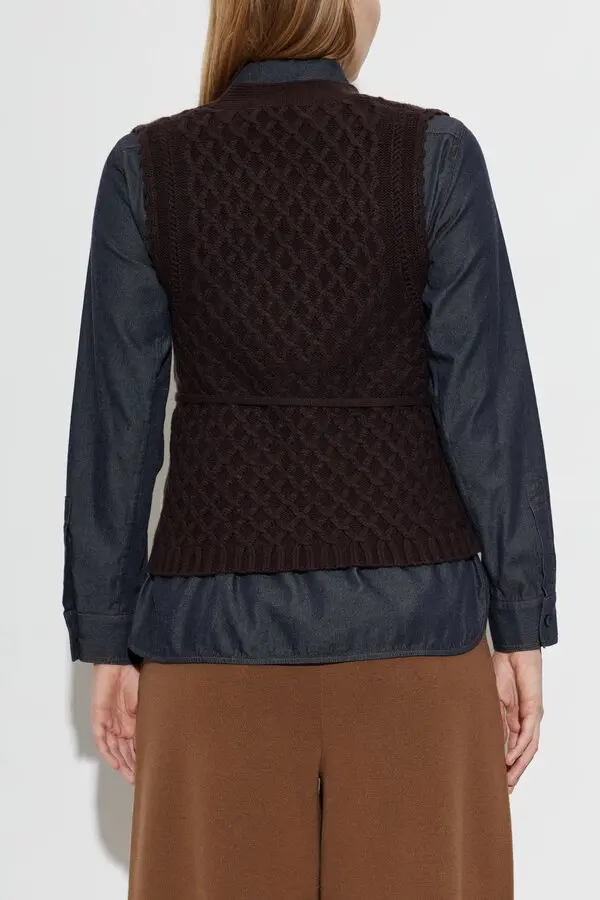 Max Mara Wool Vest ‘lembo