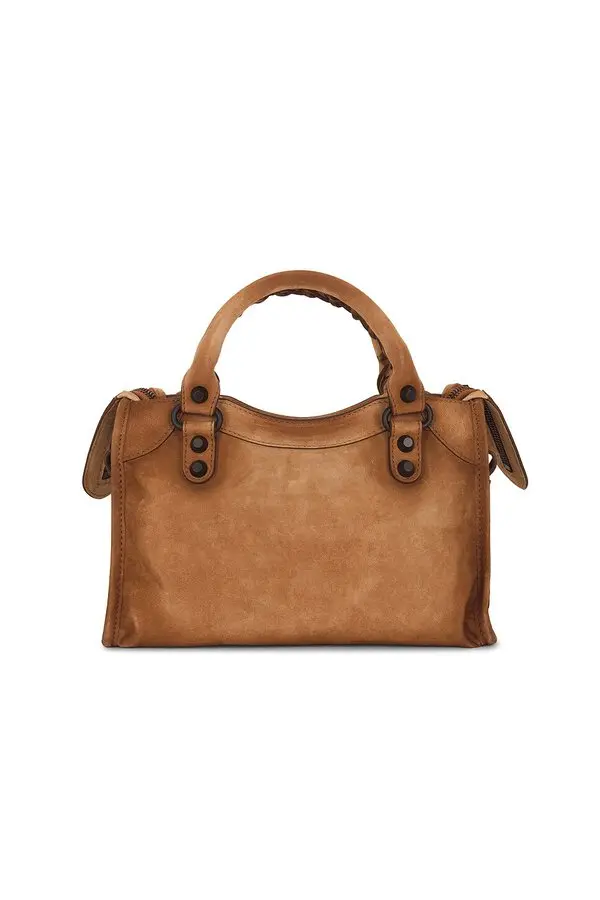 Balenciaga Le City Mini Bag In Tan