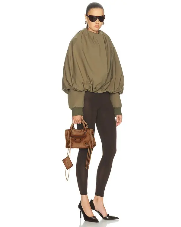 Balenciaga Le City Mini Bag In Tan