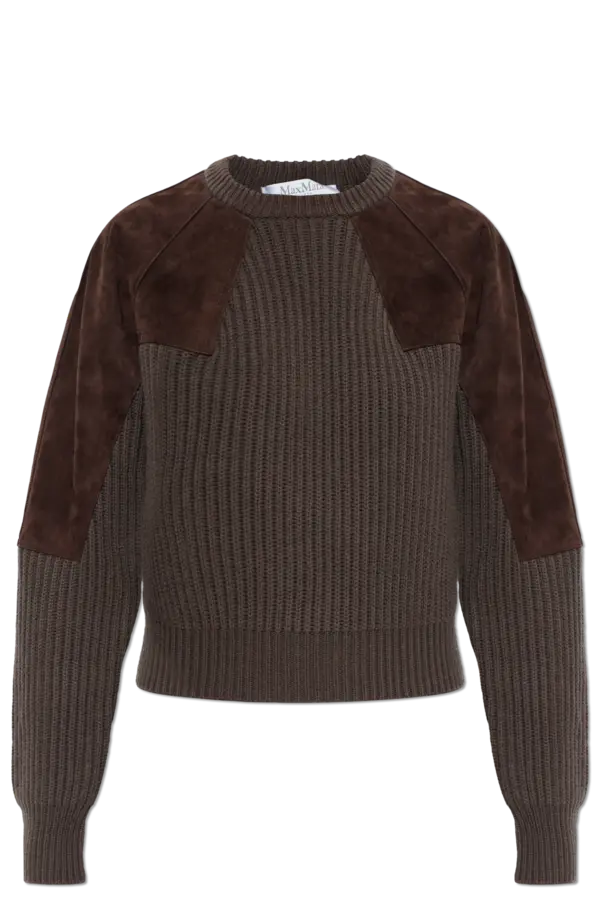 Max Mara Tropico’ Wool Sweater - Brown