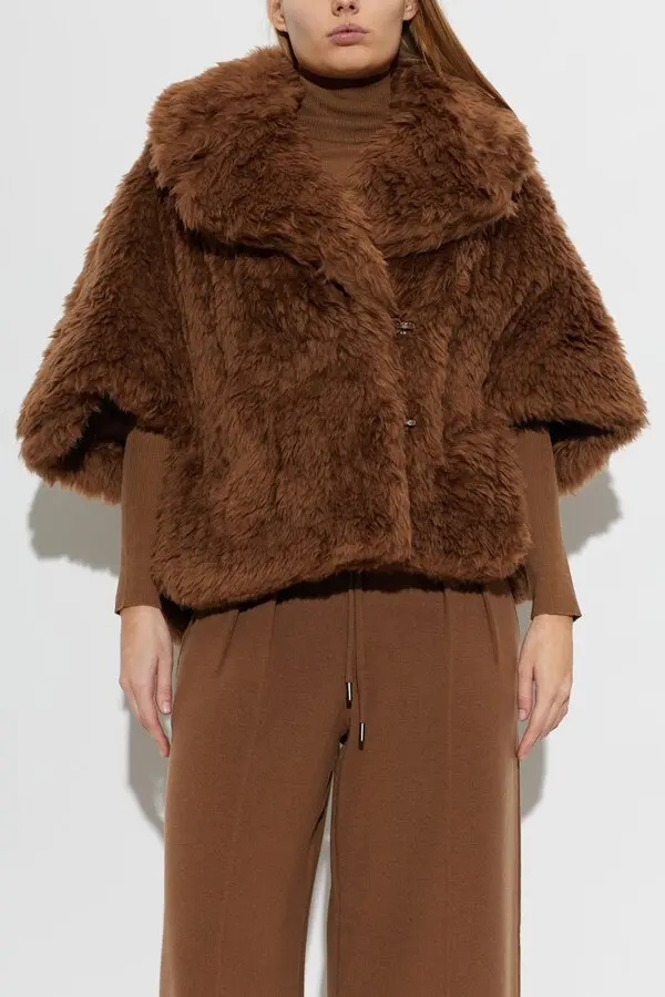 Max Mara Wool Poncho ‘accorta