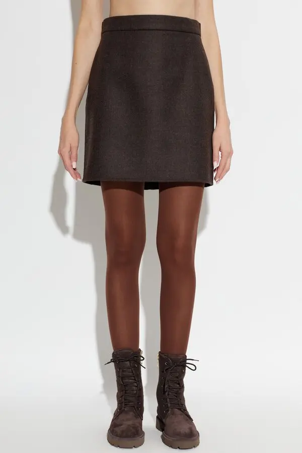 Max Mara Acinoso’ Wool Skirt