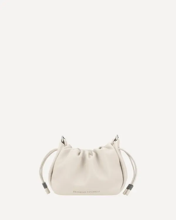 Brunello Cucinelli Bucket Mellow Mini Shoulder Bag