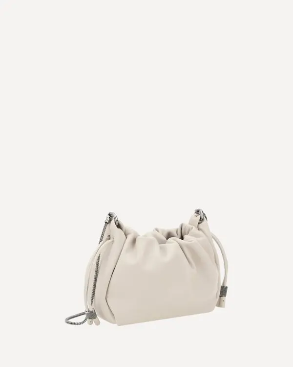 Brunello Cucinelli Bucket Mellow Mini Shoulder Bag