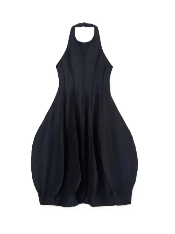 RÓHE Open Back Tulip Dress