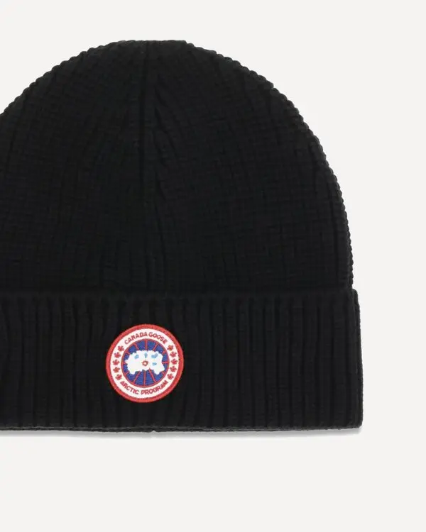 Canada Goose Rib Toque Merino Wool Beanie