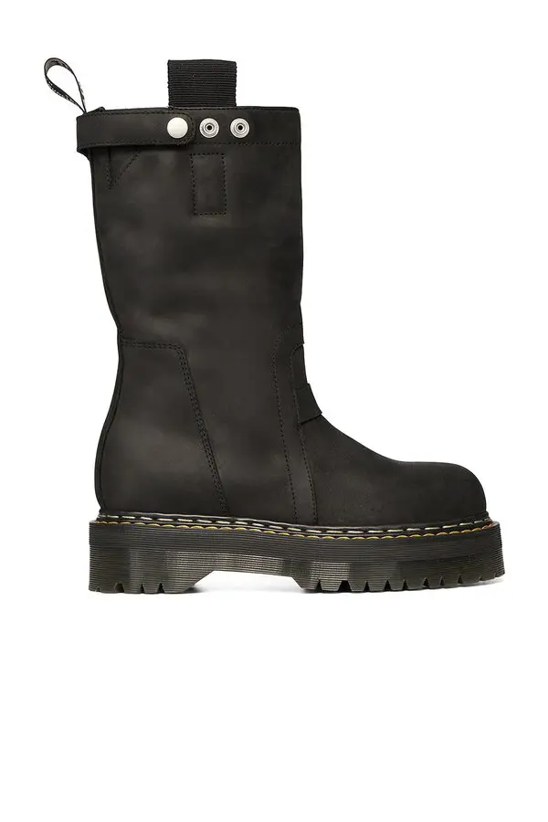 Rick Owens X Dr. Martens Quad Sole Pull On Boot