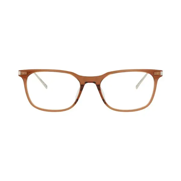 Saint Laurent Square-frame Recycled Acetate Optical Frames Gold Transparent