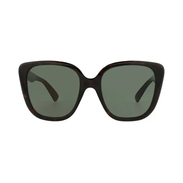 Gucci Cat Eye-frame Acetate Sunglasses 'havana/green