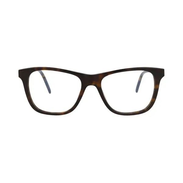 Saint Laurent Square-frame Acetate Optical Frames 'havana Transparent