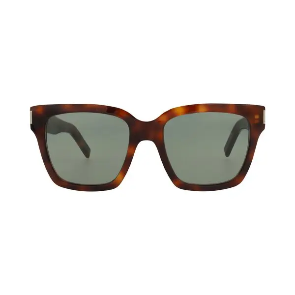 Saint Laurent Square-frame Acetate Sunglasses 'havana Havana Green