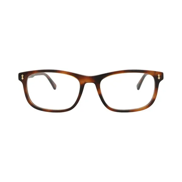 Gucci Square-frame Acetate Optical Frames 'havana Havana Transparent