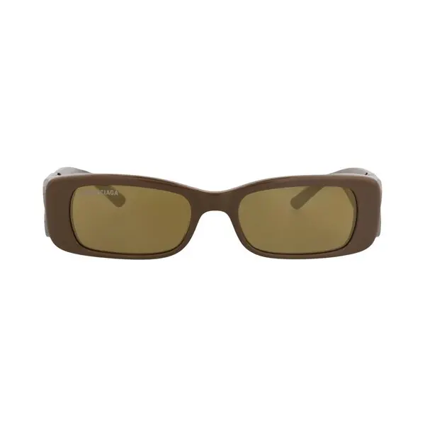 Balenciaga Square-frame Recycled Acetate Sunglasses Ruthenium Bronze
