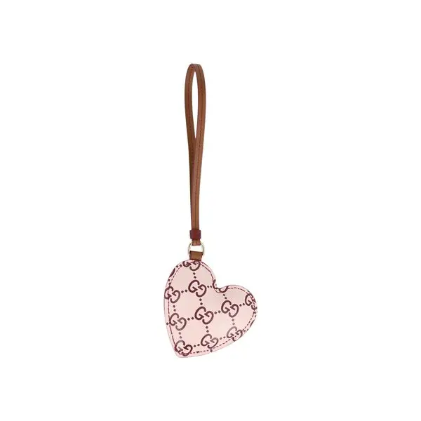 Gucci Heart Shaped Keychain 'multi
