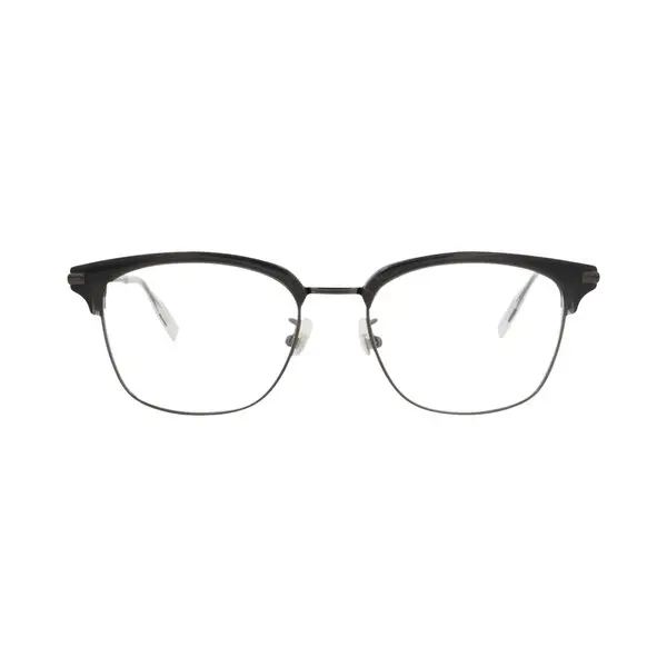 Montblanc Square-frame Acetate Optical Frames Ruthenium Transparent