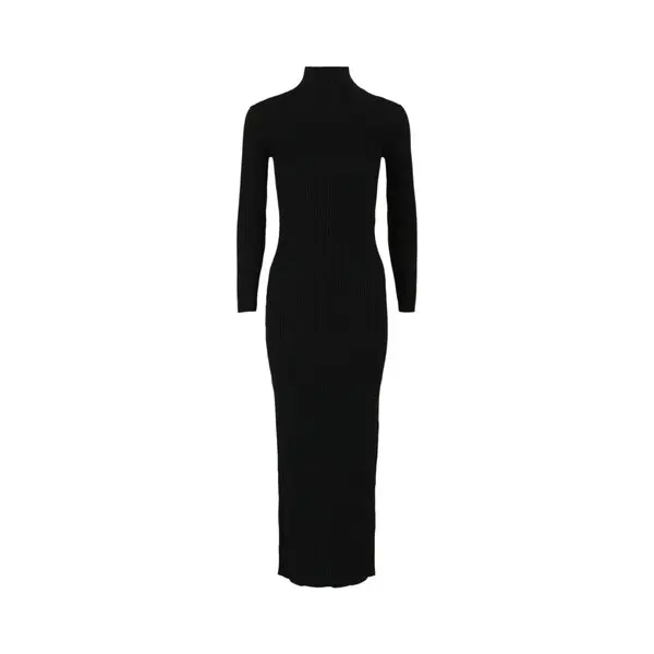 Balenciaga Fitted Wool Blend Dress