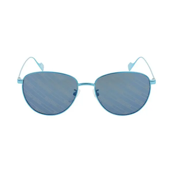 Balenciaga Round-frame Metal Sunglasses 'shiny