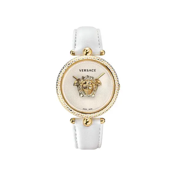 Versace Palazzo Empire Leather Watch