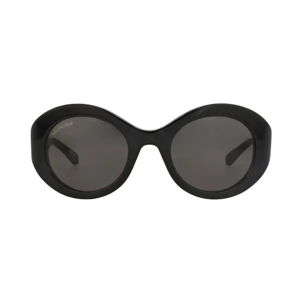 Balenciaga Round-frame Acetate Sunglasses Grey