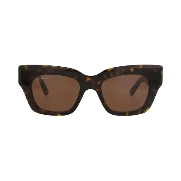 Balenciaga Square-frame Acetate Sunglasses 'havana Havana