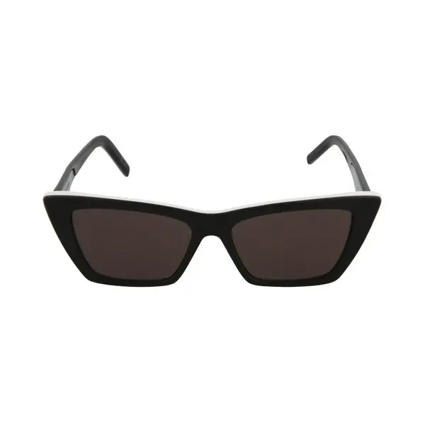 Saint Laurent Cat-eye Acetate Sunglasses White Grey
