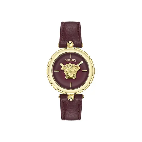 Versace Medusa Jewel Leather Watch