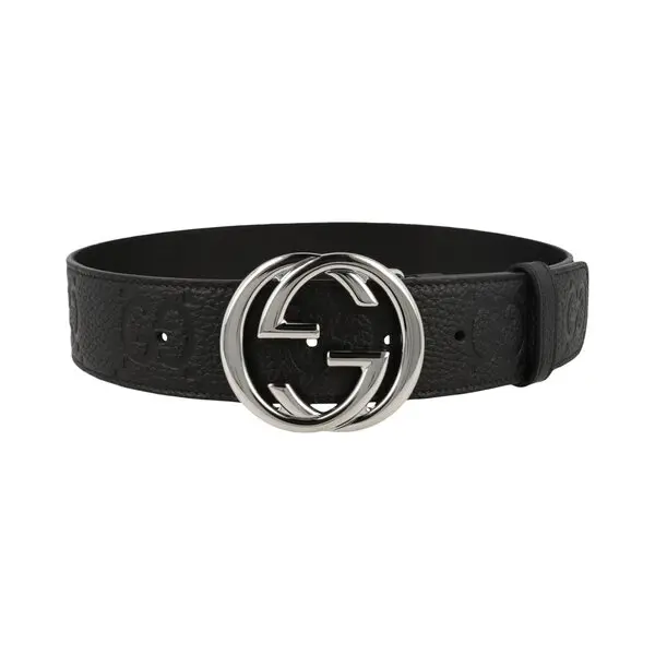 Gucci Wide Belt With Interlocking G