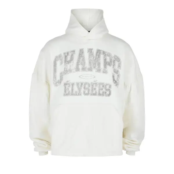Balenciaga Champs-élysées Logo Pullover Hoodie 'off