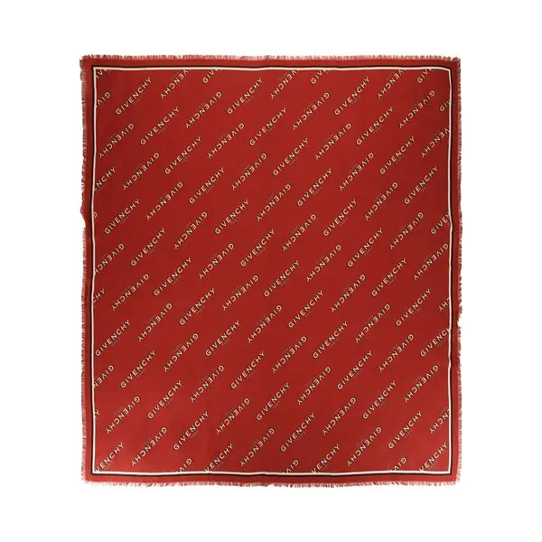 Givenchy Shadow Logo Square Scarf