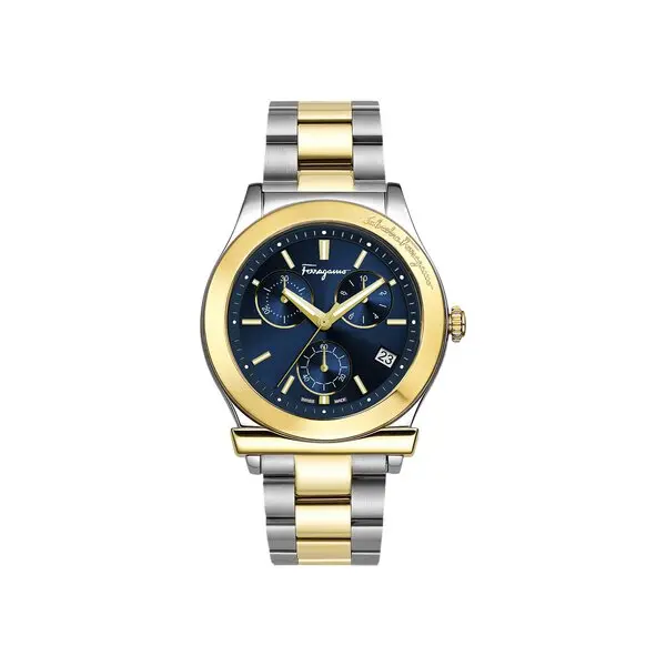FERRAGAMO 1898 Bracelet Watch 'two Tone