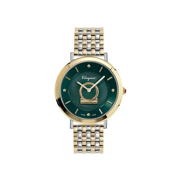 FERRAGAMO Minuetto Bracelet Watch 'two Tone