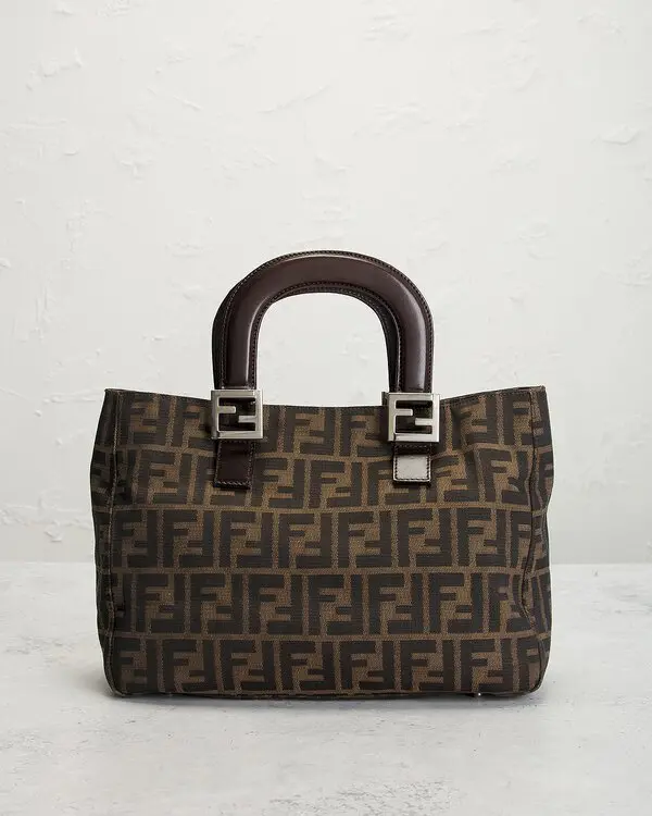 FWRD RENEW Fendi Zucca Handbag