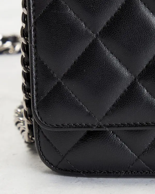 FWRD RENEW Chanel Lambskin Classic Wallet On Chain