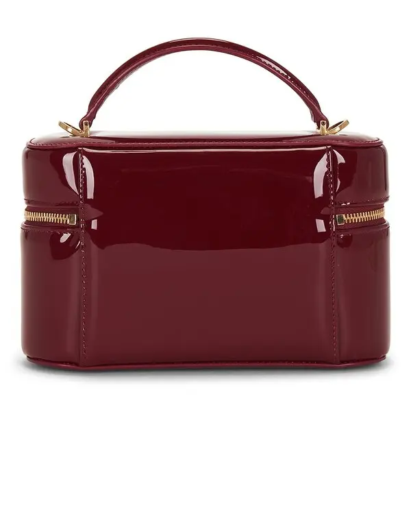 Saint Laurent Gaby Vanity Bag In Red - Lust Rose